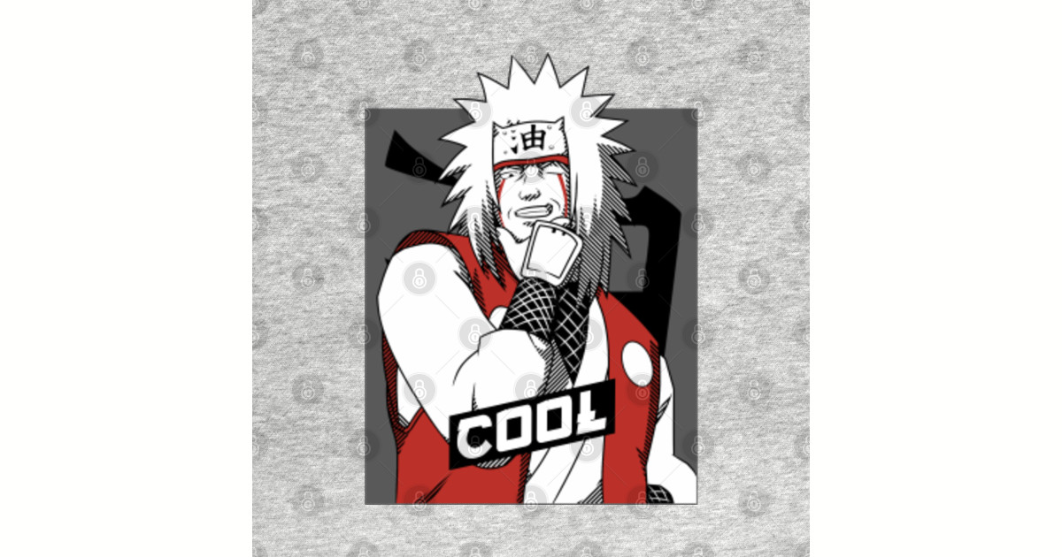 Jiraiya Cool Jiraiya Sticker Teepublic